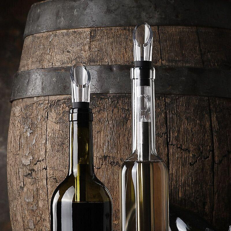 VINOCOOL© PREMIUM 4-IN-1 STAINLESS STEEL WINE COOLING ROD – VC